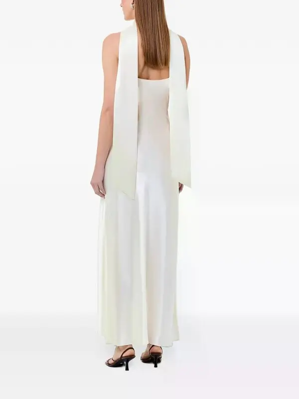 NICHOLAS Geneva Cowl-neck Dress - Neutrals