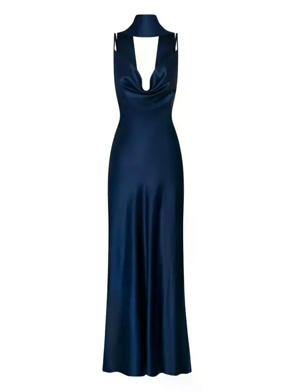 NICHOLAS Cowl-neck Slip Dress
