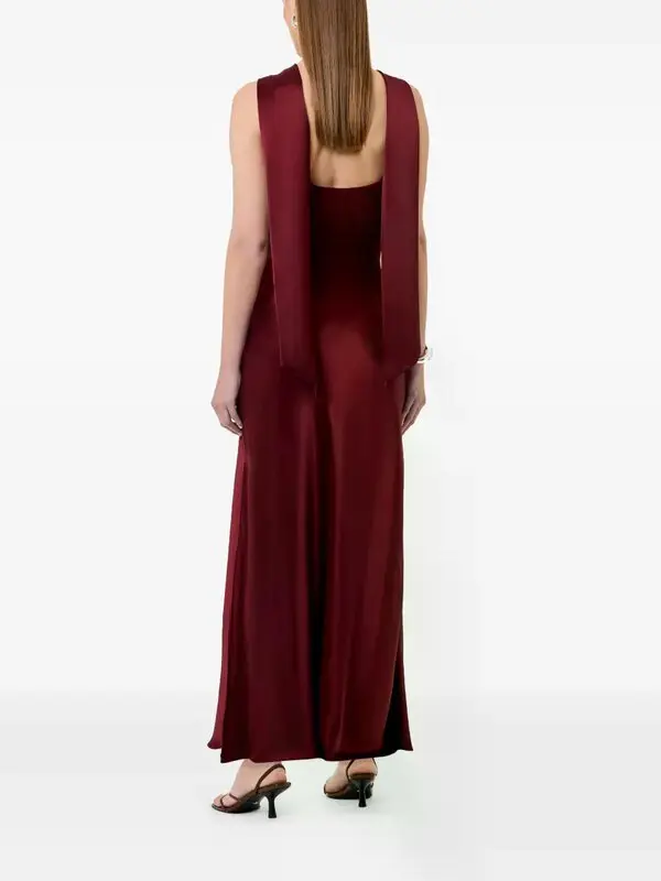 NICHOLAS Geneva Cowl-neck Dress - Red