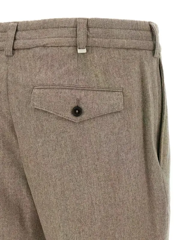 PT TORINO Turn-up Hem Trousers