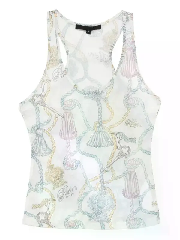 Philipp Plein Printed Tank Top