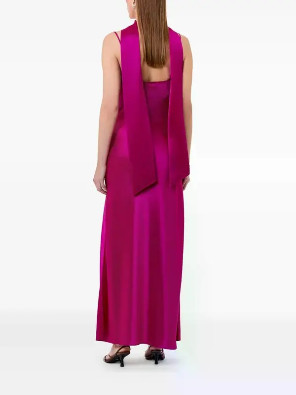 NICHOLAS Cowl-neck Maxi Dress - Pink