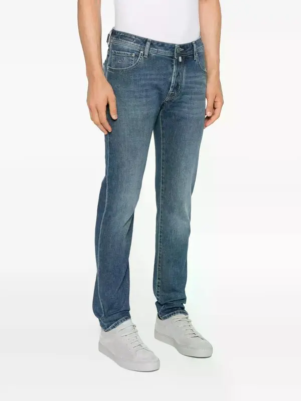 Jacob Cohen Five-pocket Cotton-blend Jeans