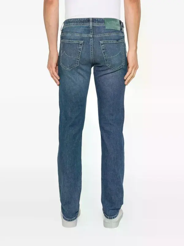 Jacob Cohen Five-pocket Cotton-blend Jeans