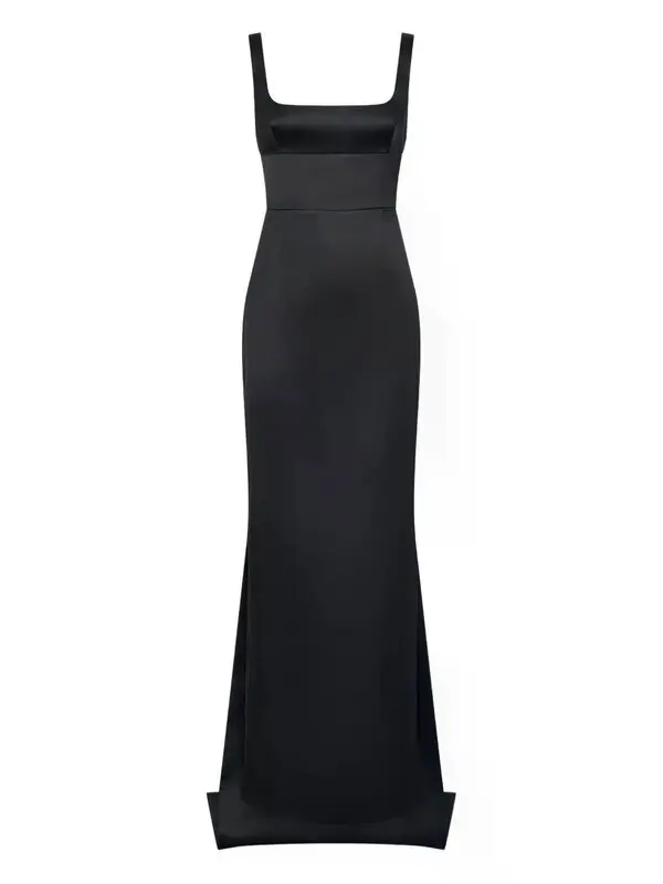 NICHOLAS Square-neck Maxi Dress