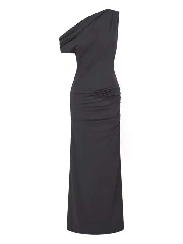 NICHOLAS One-shoulder Maxi Dress - Black