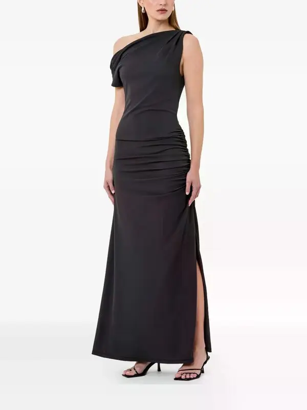 NICHOLAS One-shoulder Maxi Dress - Black