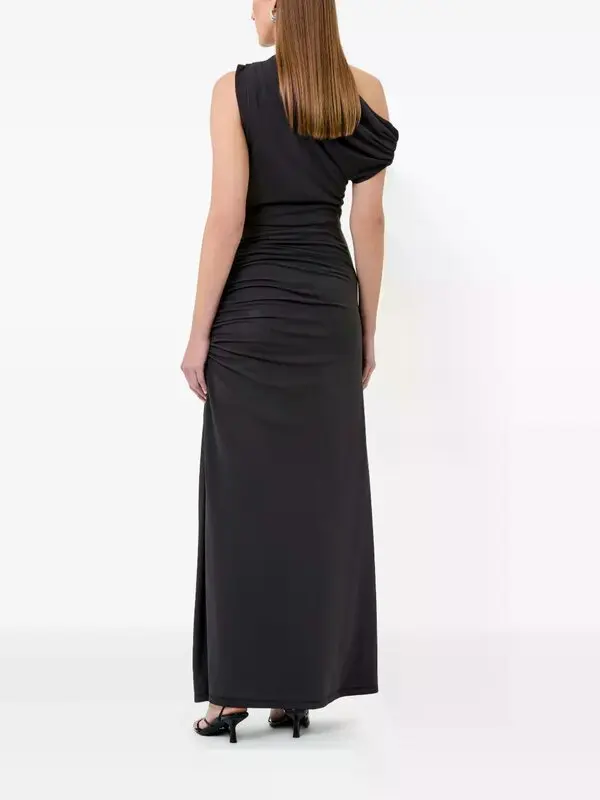 NICHOLAS One-shoulder Maxi Dress - Black