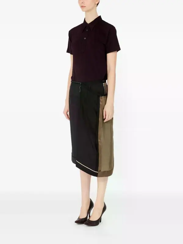 MAISON MARGIELA Panelled Asymmetrical Skirt