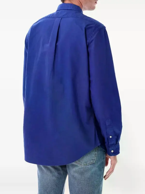 Polo Ralph Lauren Long-sleeve Button-down Shirt - Blue