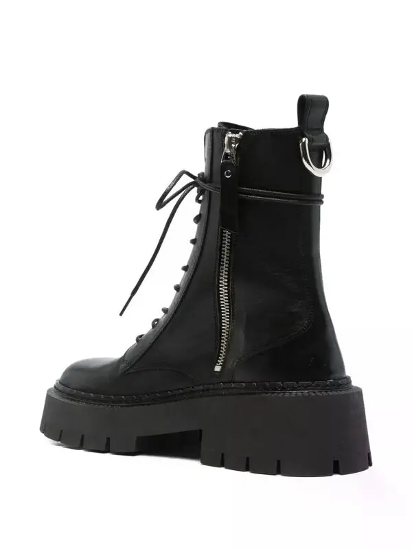 VIC MATIE Lace-up Combat Boots