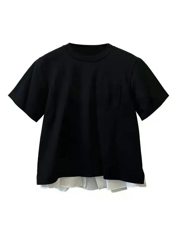 Sacai Ruffled T-shirt