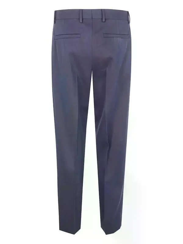 Zegna Pleated Cotton Trousers