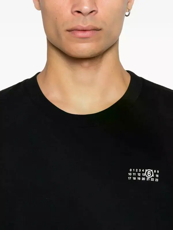 MAISON MARGIELA Numeric Logo T-shirt - Black