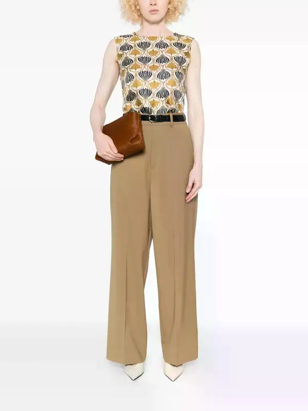Max Mara Reversible Sleeveless Blouse