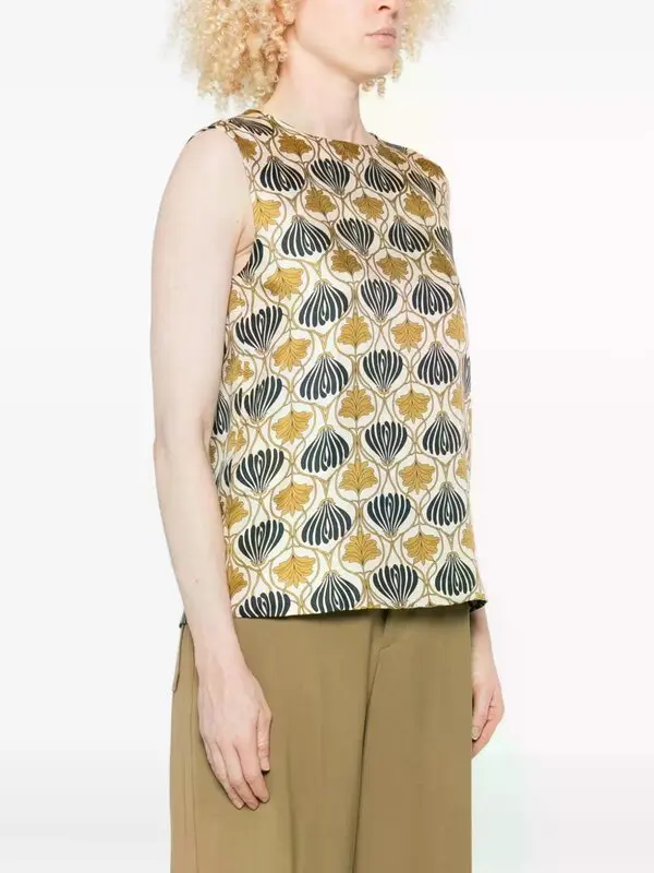Max Mara Reversible Sleeveless Blouse