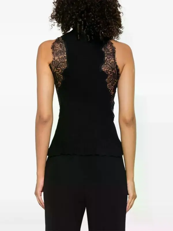 Ermanno Scervino Lace-panel Top