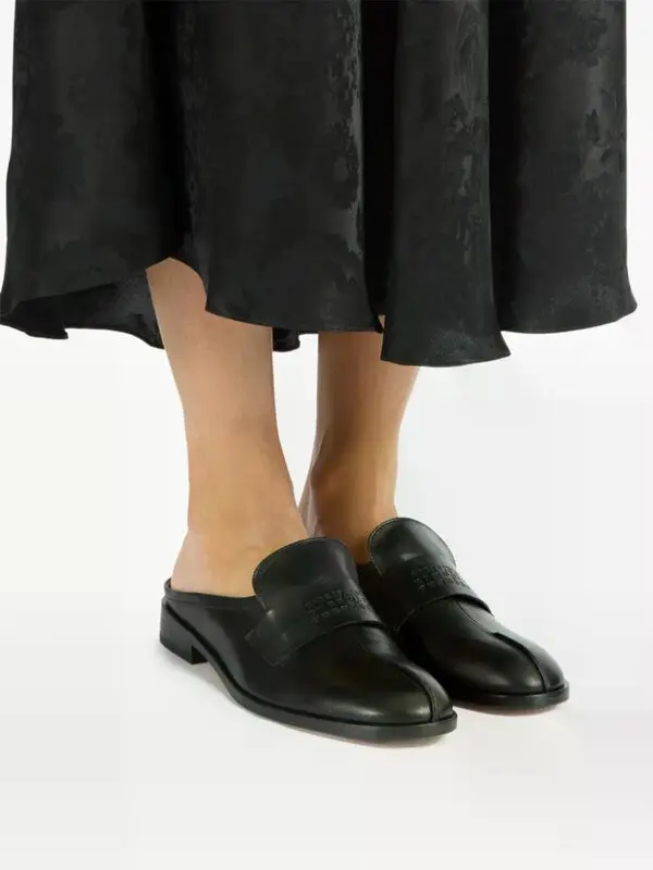 MAISON MARGIELA Leather Slip-on Mules