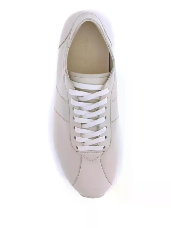 THE ROW Leather Low-top Sneakers