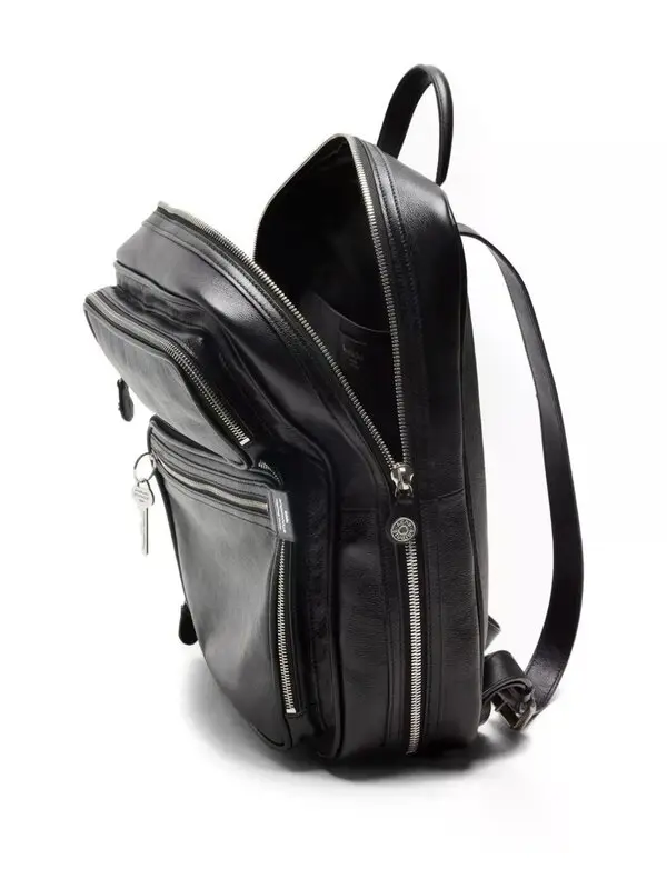 Acne Studios Leather Top-handle Backpack - Black