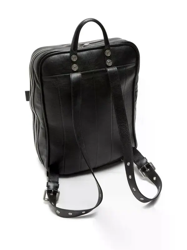 Acne Studios Leather Top-handle Backpack - Black