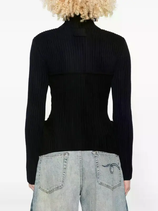 JEAN PAUL GAULTIER Merino Wool-blend Top