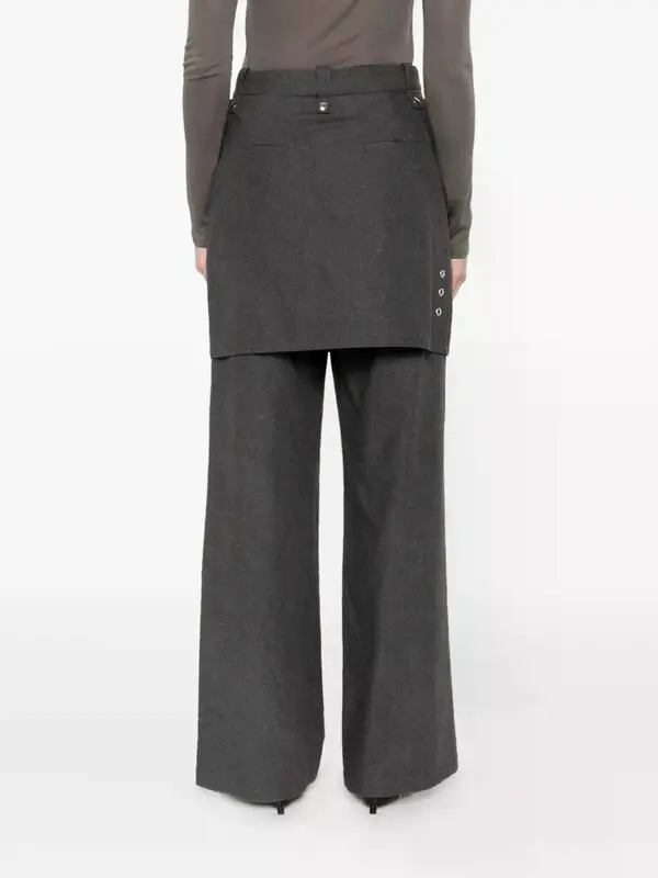 ALOHAS Wrap-front Trousers