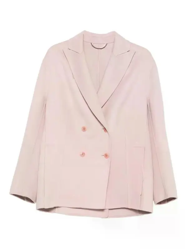 Ermanno Scervino Wool Double-breasted Jacket