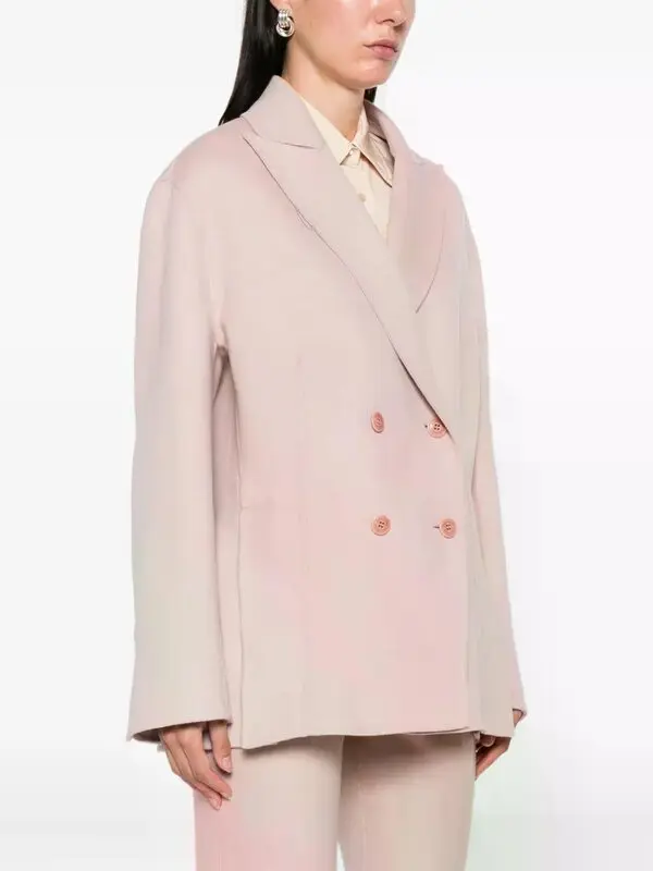 Ermanno Scervino Wool Double-breasted Jacket