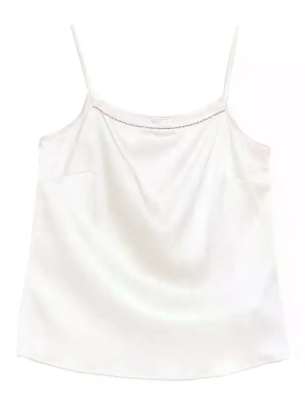 Peserico Stretch-silk Top - Pink
