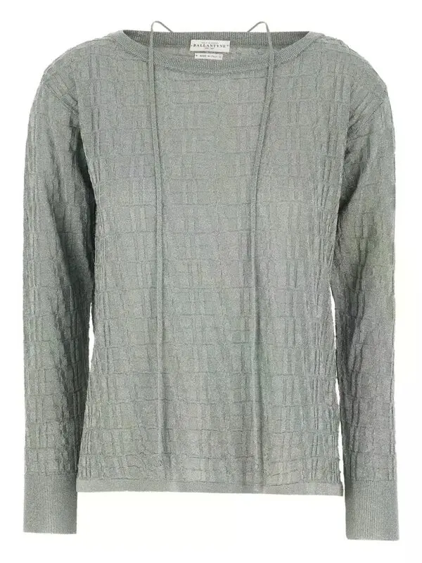 BALLANTYNE Textured Knit Jumper