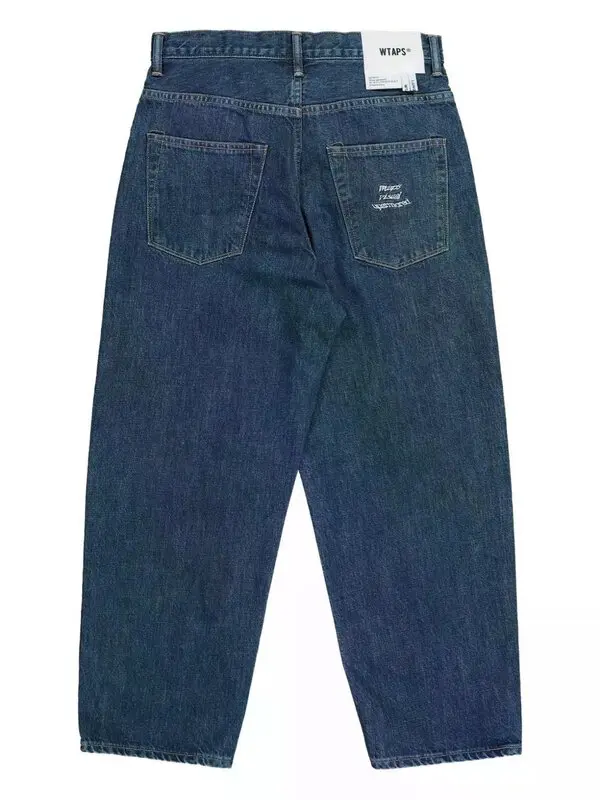WTAPS Logo-embroidered Jeans