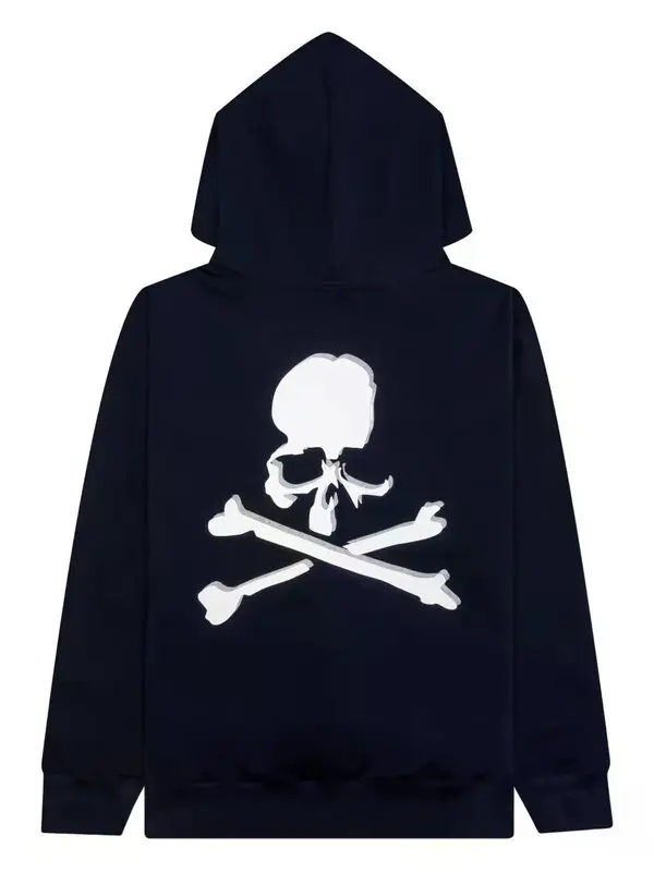 MASTERMIND WORLD Logo Long-sleeves Hoodie - Blue