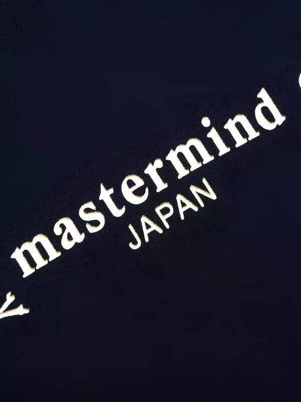 MASTERMIND WORLD Logo Long-sleeves Hoodie - Blue