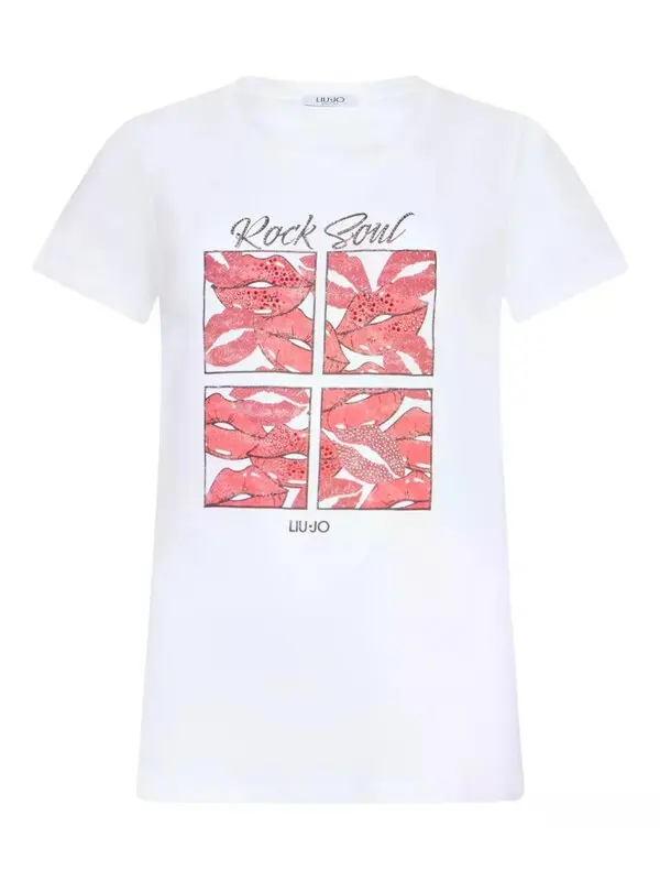 Giglio Liujo Tshirt Eco Friendly Liu Jo Maglietta LIU JO Cotton T