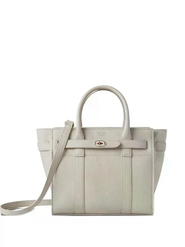 Mulberry Mini Bayswater Zipped Tote Bag - Neutrals