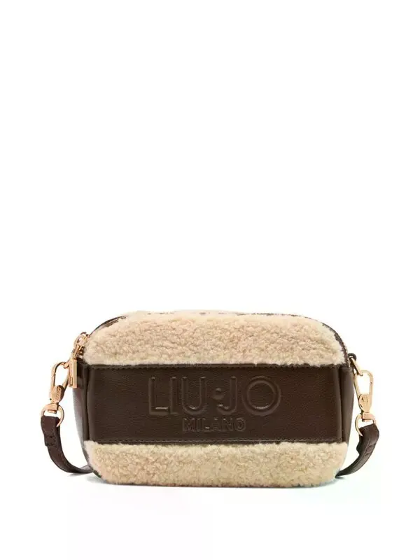 Liu Jo Embossed Logo Teddy Cross Body Bag