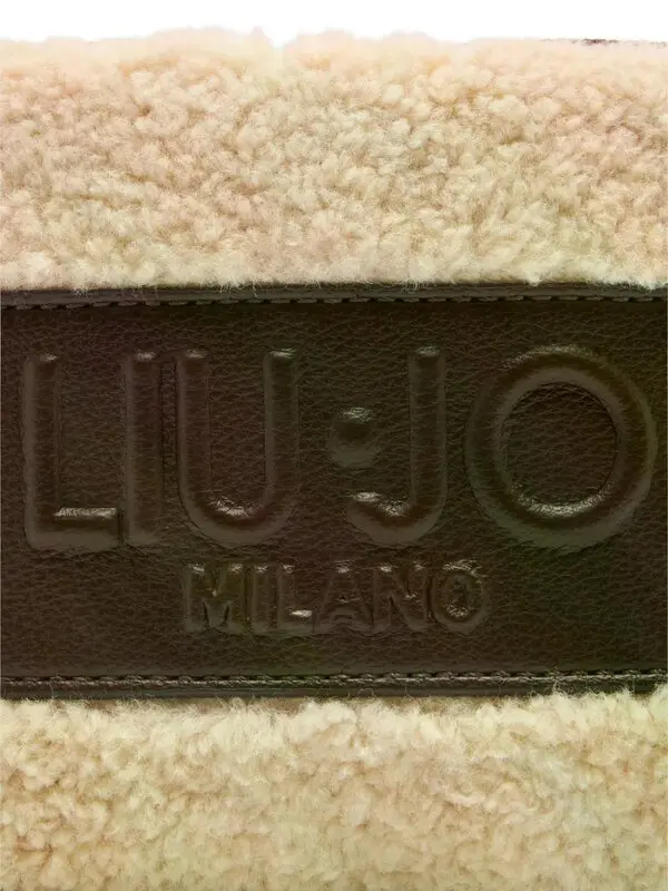 Liu Jo Embossed Logo Teddy Cross Body Bag