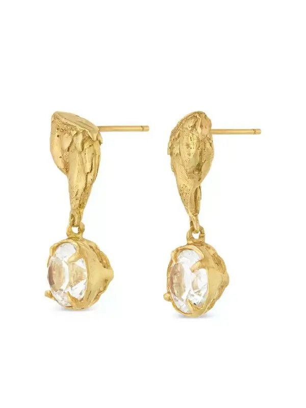 LOVENESS LEE Tota Sapphire Drop Earrings