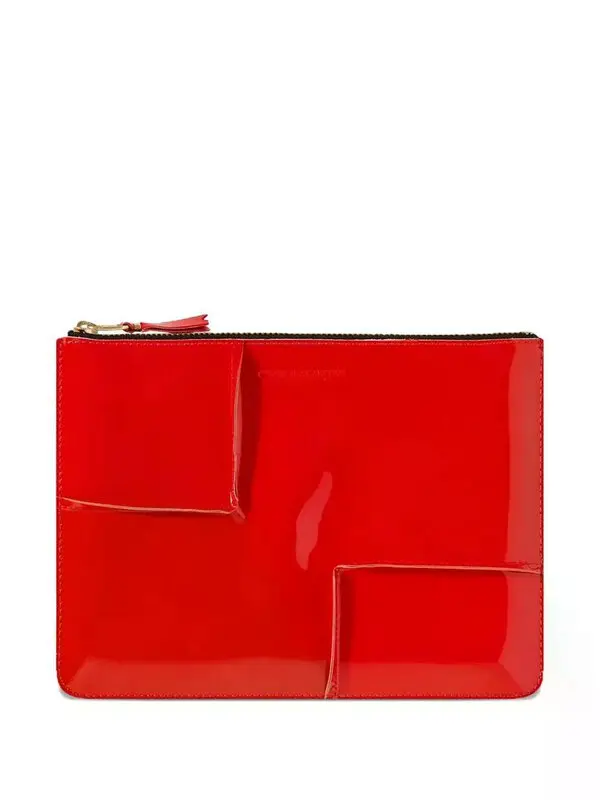 Comme Des Garçons Seam-details Wallet - Red