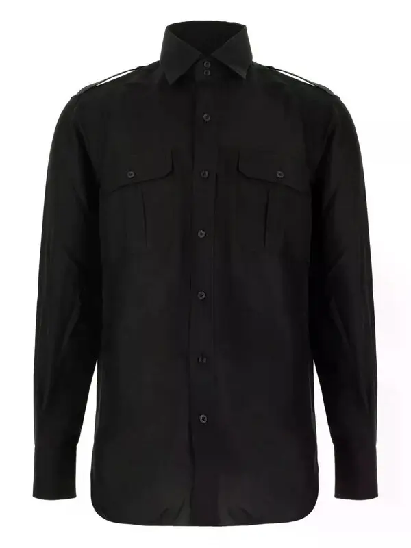 TOM FORD Double-pocket Long-sleeve Shirt