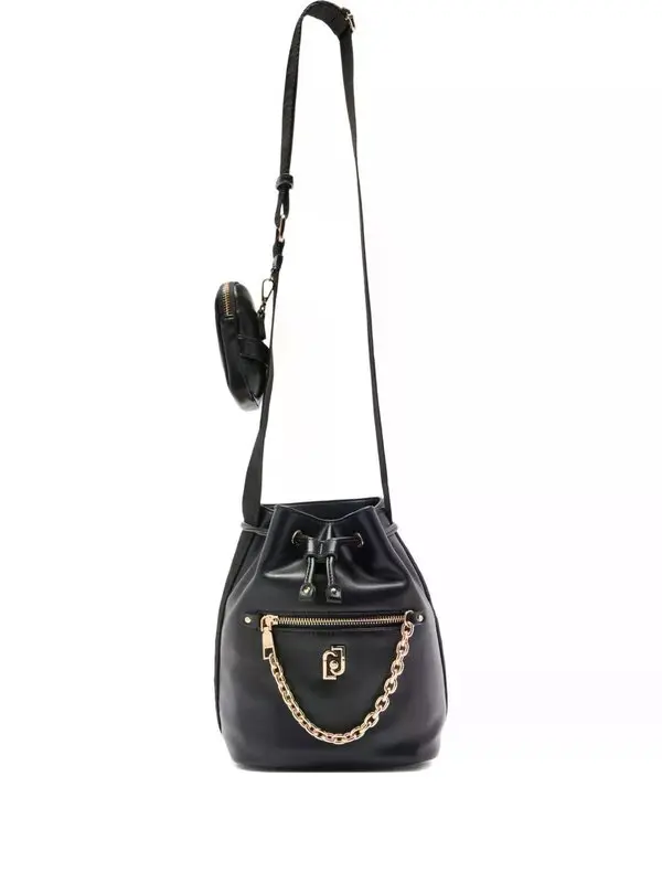 Liu Jo Chain-embellished Drawstring Bucket Bag