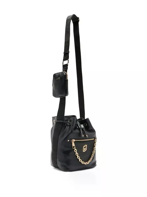 Liu Jo Chain-embellished Drawstring Bucket Bag