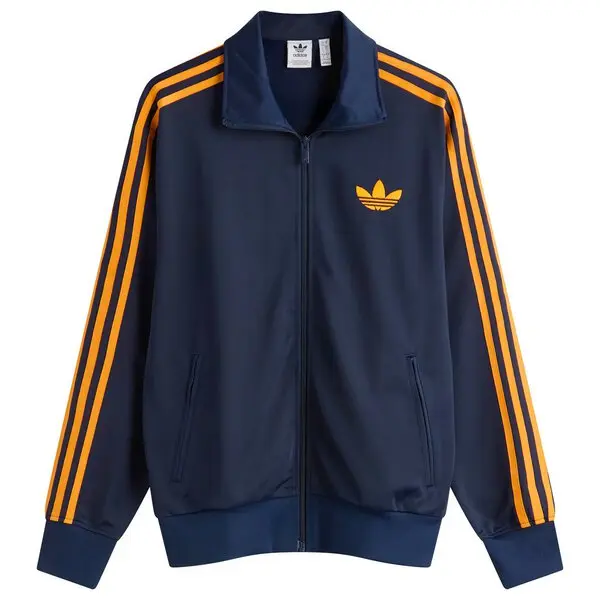Adidas Adicolor Classics Firebird Track Top - Night Indigo/crew Orange