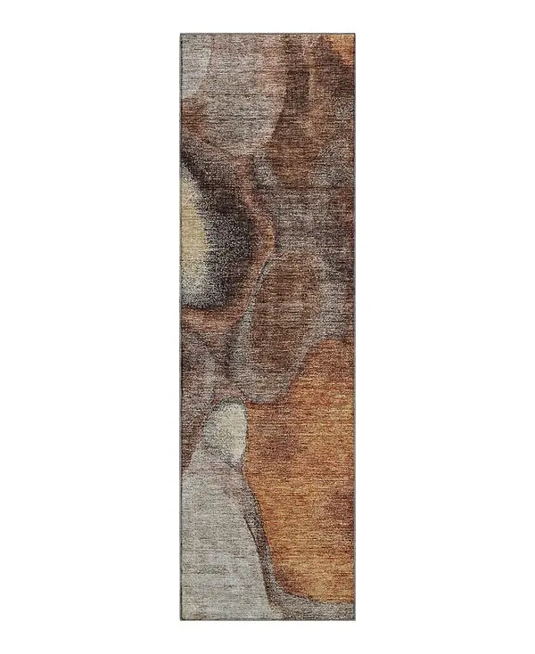 DALYN RUG COMPANY Dalyn Neo No2 Runner Area Rug, 2'3 X 7'6 - Coffee
