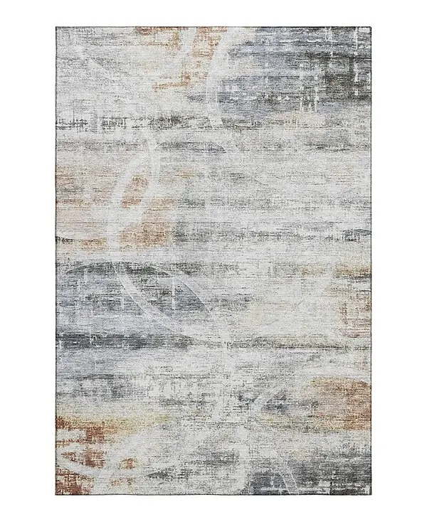 DALYN RUG COMPANY Dalyn Neo No3 Area Rug, 5' X 7'6 - Silver
