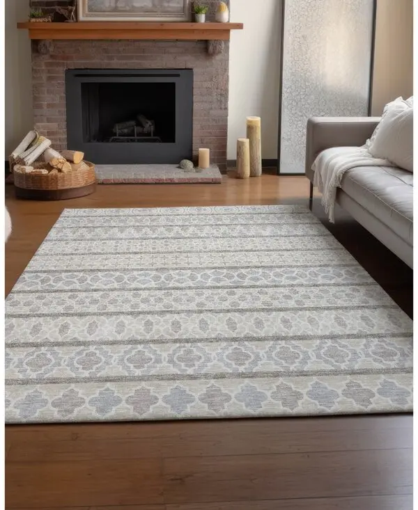 DALYN RUG COMPANY Dalyn Neo No5 Area Rug, 5' X 7'6 - Ivory
