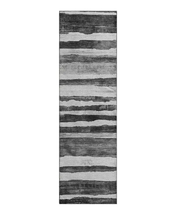 DALYN RUG COMPANY Dalyn Neo No16 Runner Area Rug, 2'3 X 7'6 - Charcoal