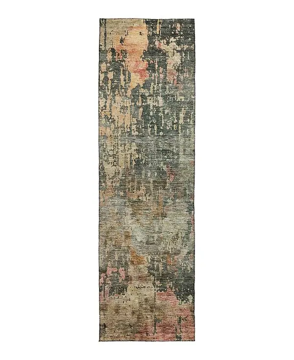 DALYN RUG COMPANY Dalyn Nouveau Nv22 Runner Area Rug, 2'3 X 7'6 - Sage