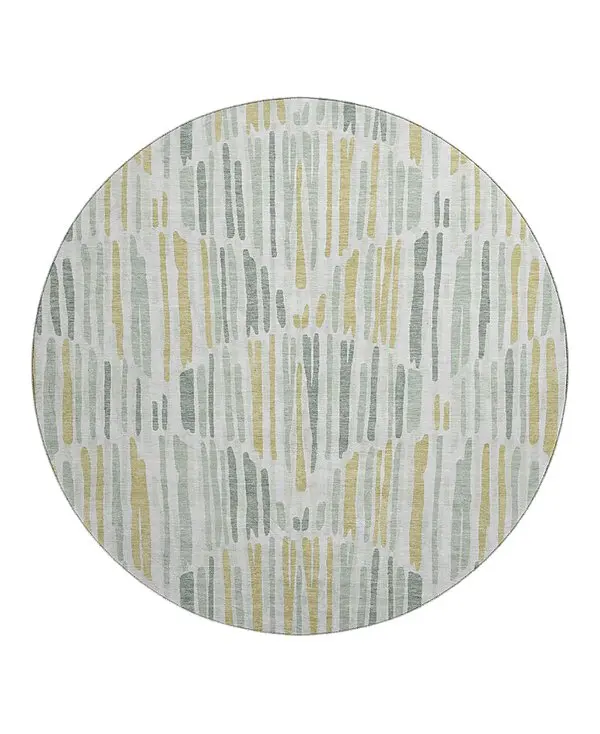 DALYN RUG COMPANY Dalyn Neo No8 Round Area Rug, 8' X 8 - Sage